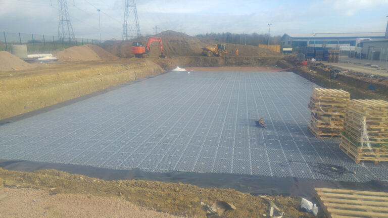 Advantages of Storm Attenuation Tanks with Geotextile and Geomembrane ...