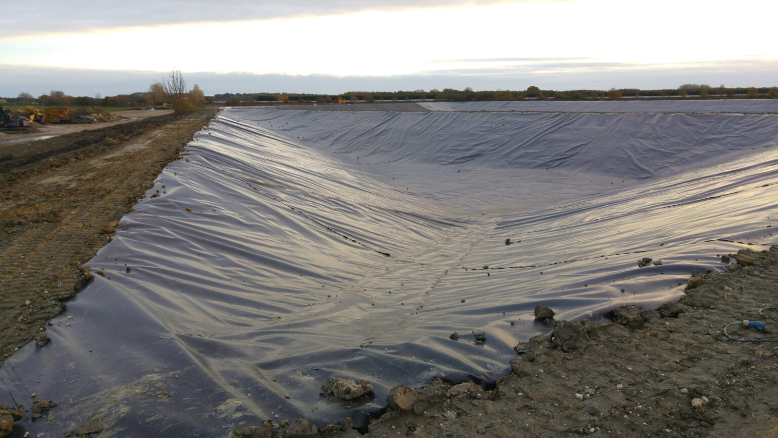 Digestate storage lagoons in 2mm HDPE - Enviroseal Lining Solutions ...