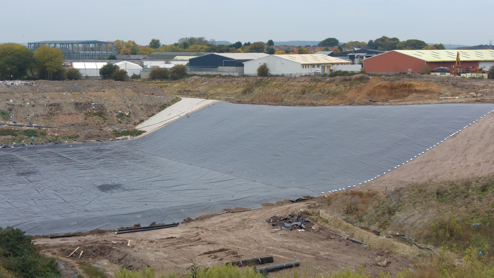 Landfill cell - Enviroseal Lining Solutions - Lagoons, Reservoirs ...